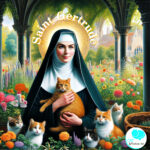 St. Gertrude: Unofficial Patron Saint of Cats | Cat Wisdom 101