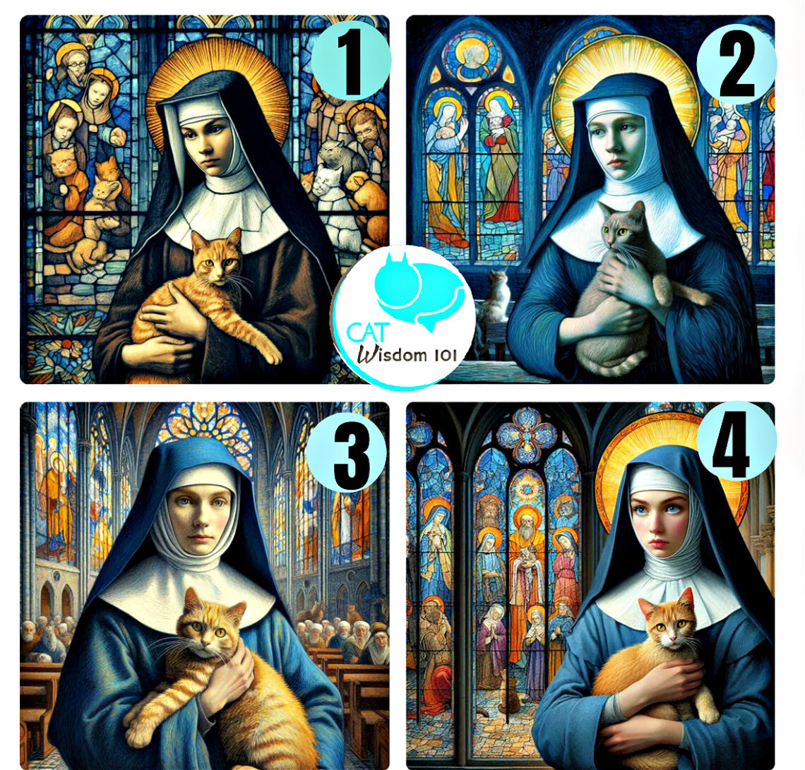 St. Gertrude: Unofficial Patron Saint of Cats | Cat Wisdom 101