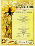 Marvelous Vintage Black Cat Menus | Cat Wisdom 101
